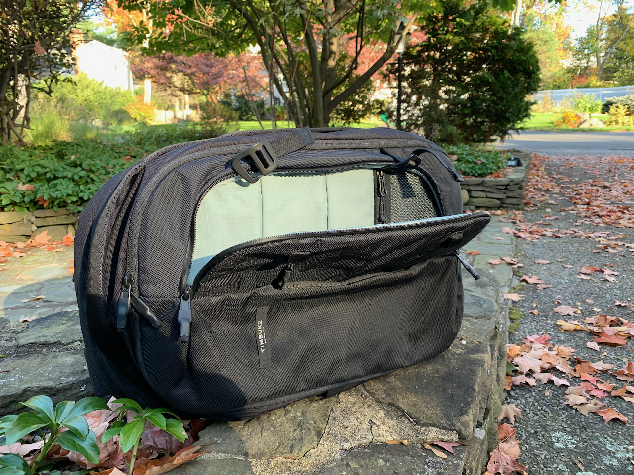 Never Check expandable backpack